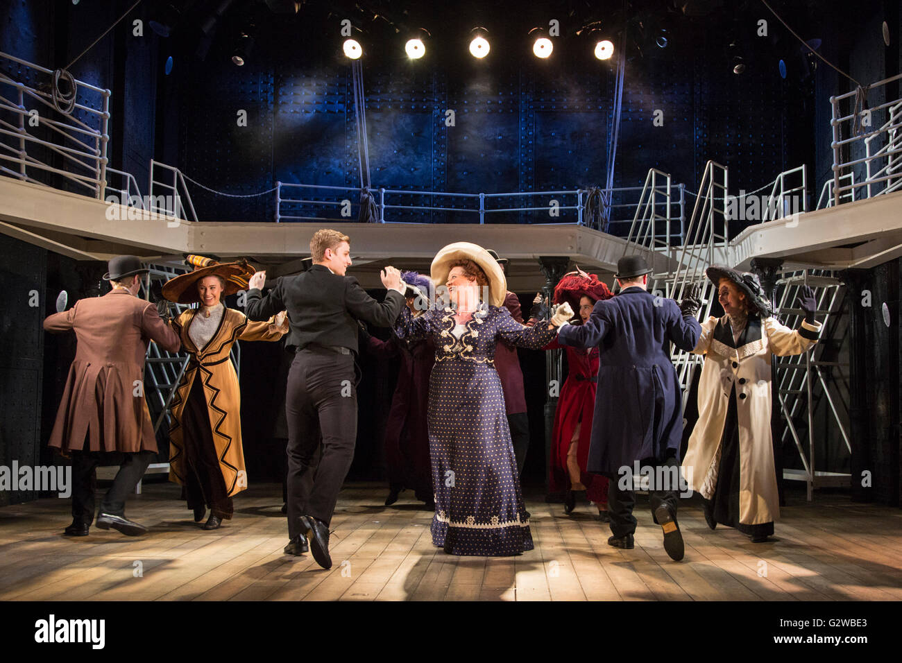 London, UK. 3rd June, 2016. The award-winning musical Titanic by Maury ...