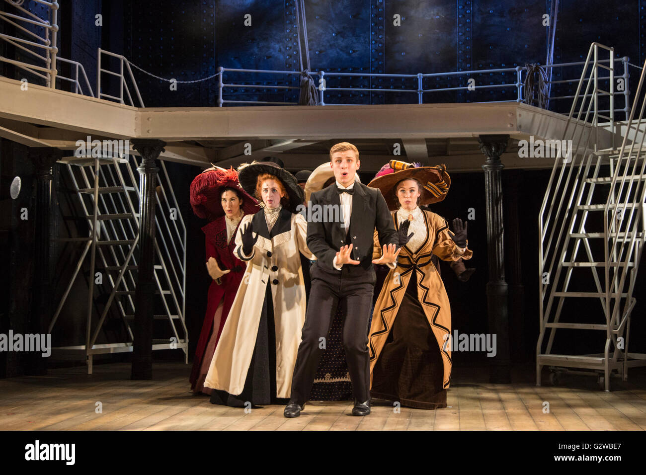 London, UK. 3rd June, 2016. The award-winning musical Titanic by Maury ...