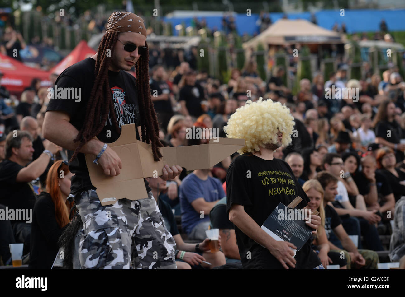 Pilsen, Czech Republic. 03rd June, 2016. The Metalfest Open Air 2016 in ...