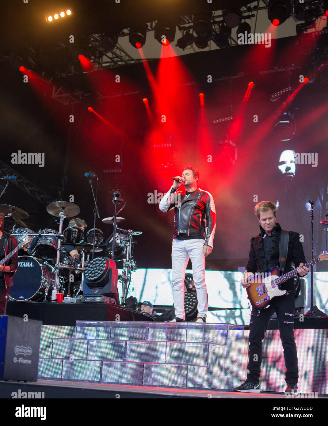 Eden Project. Cornwall. UK. 3rd June 2016. BBC Music Day Ambassadors ...