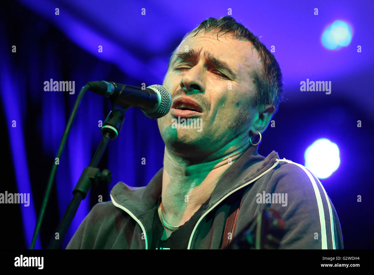 Torino, Italy. 31st May, 2016. Great return of Mau Mau, band from Turin ...