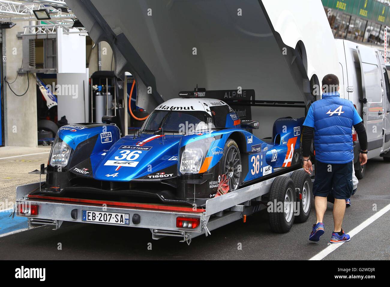 Le Mans, France. 03rd June, 2016. WEC Motorsports, practise sessions ...