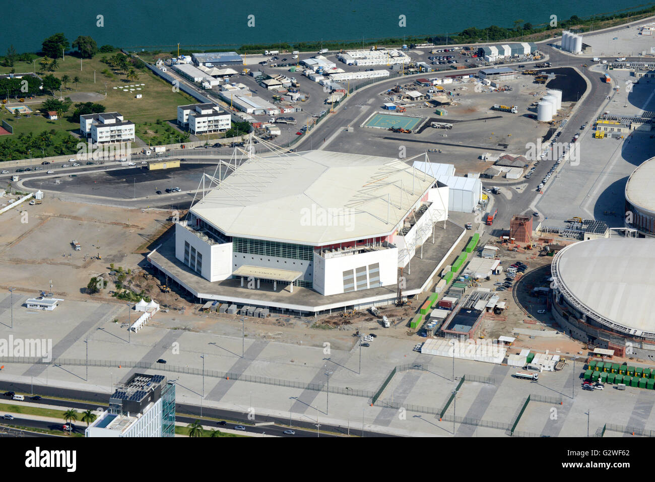 Arena Olimpica do Rio (HSBC Arena), APRIL 6, 2016 : A general view of ...