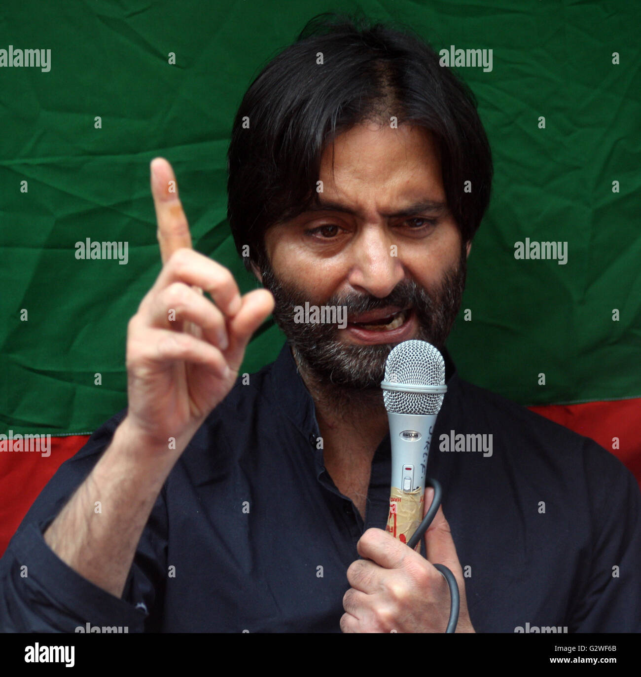 Police kashmir detain arrest hi-res stock photography and images - Alamy