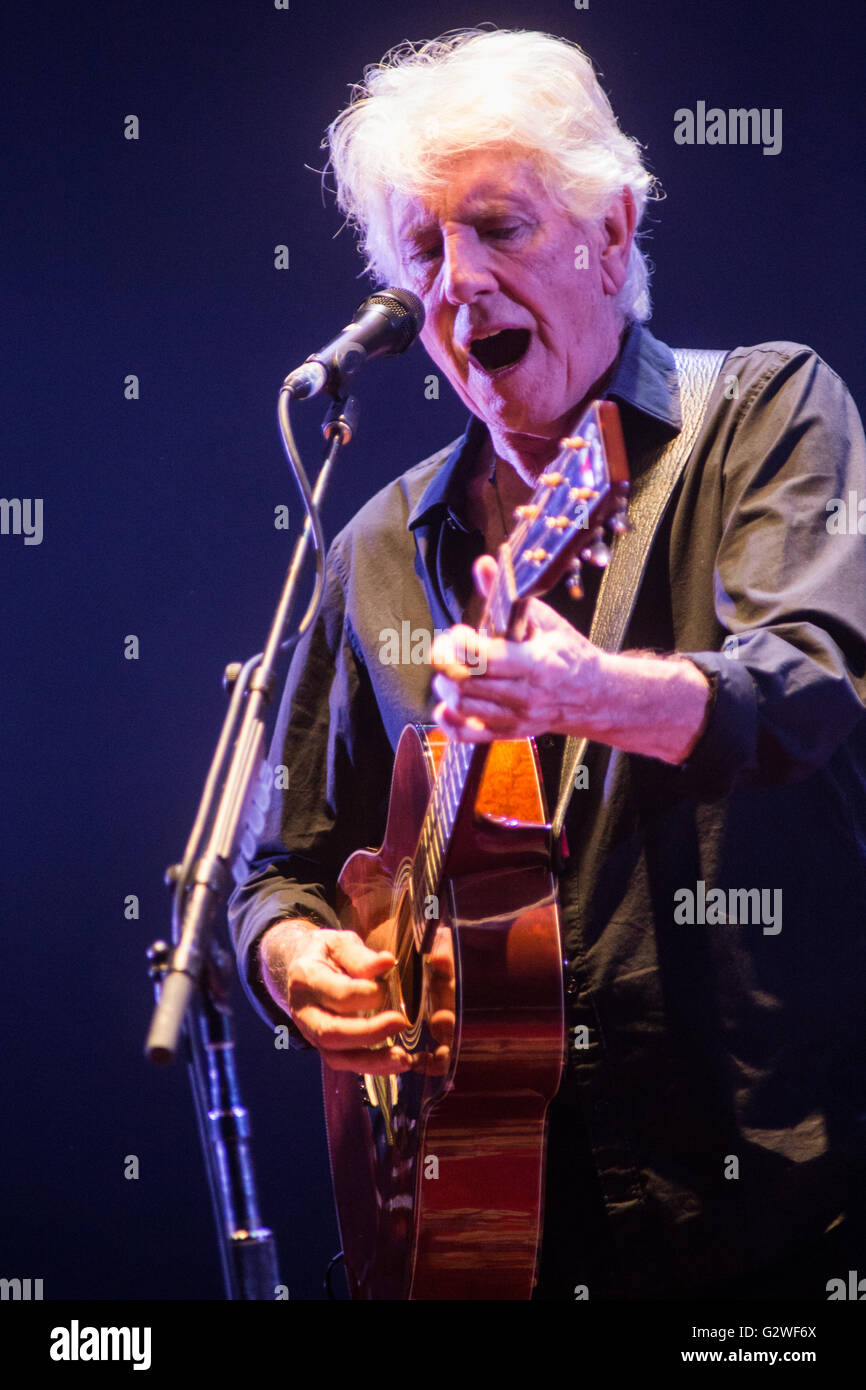 Como Italy. 03th June 2016. The English singer-songwriter GRAHAM NASH ...