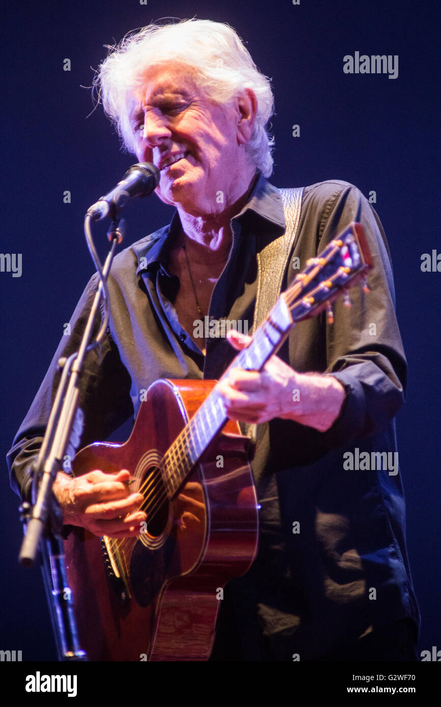 Como Italy. 03th June 2016. The English singer-songwriter GRAHAM NASH ...