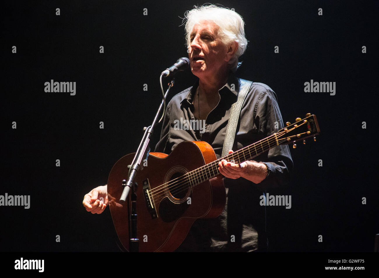 Como Italy. 03th June 2016. The English singer-songwriter GRAHAM NASH ...