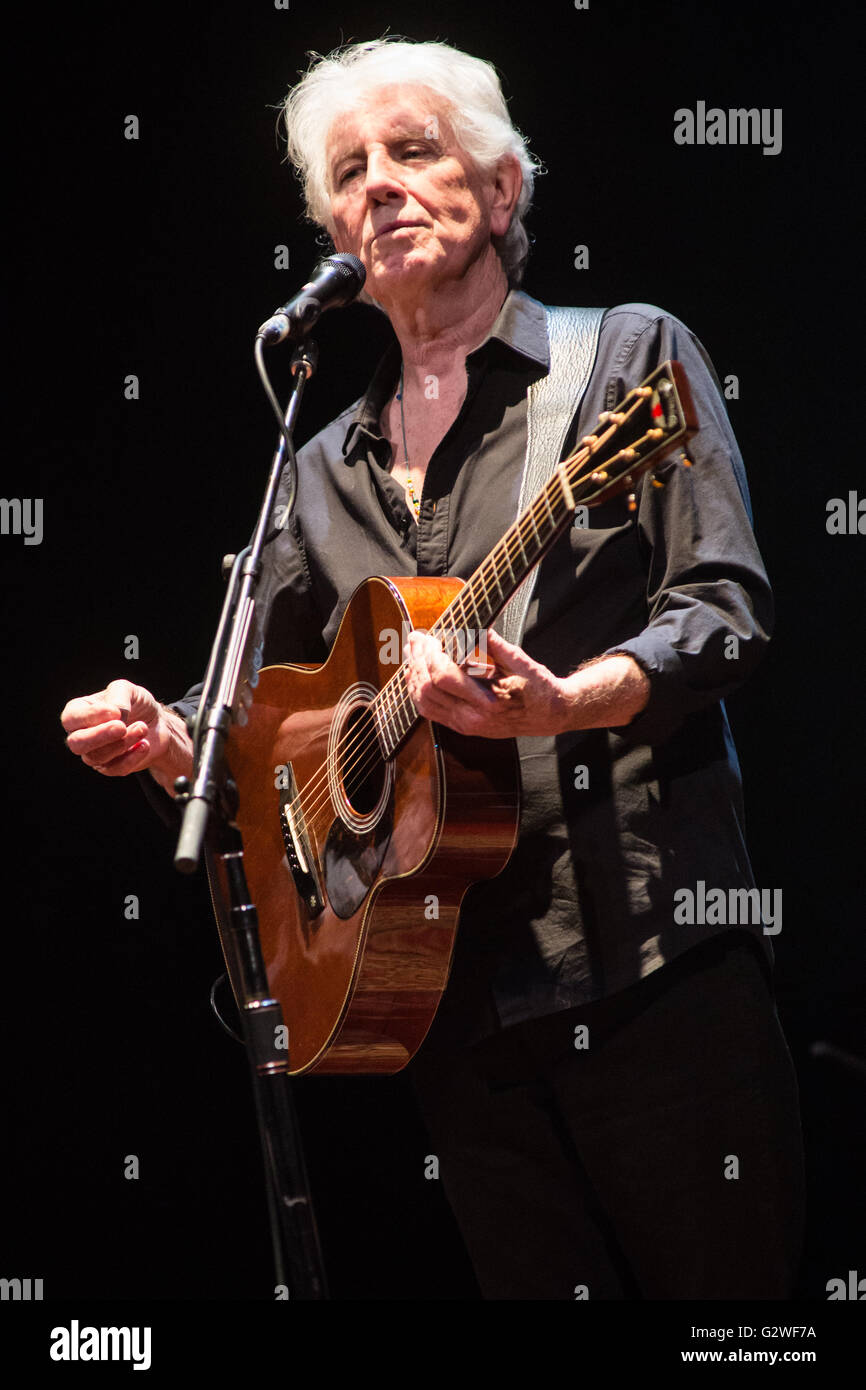 Como Italy. 03th June 2016. The English singer-songwriter GRAHAM NASH ...