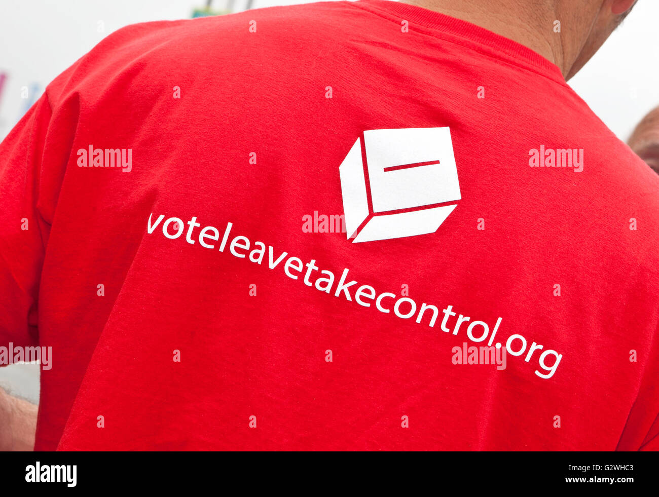 Vote leave campaign poster hi-res stock photography and images - Alamy