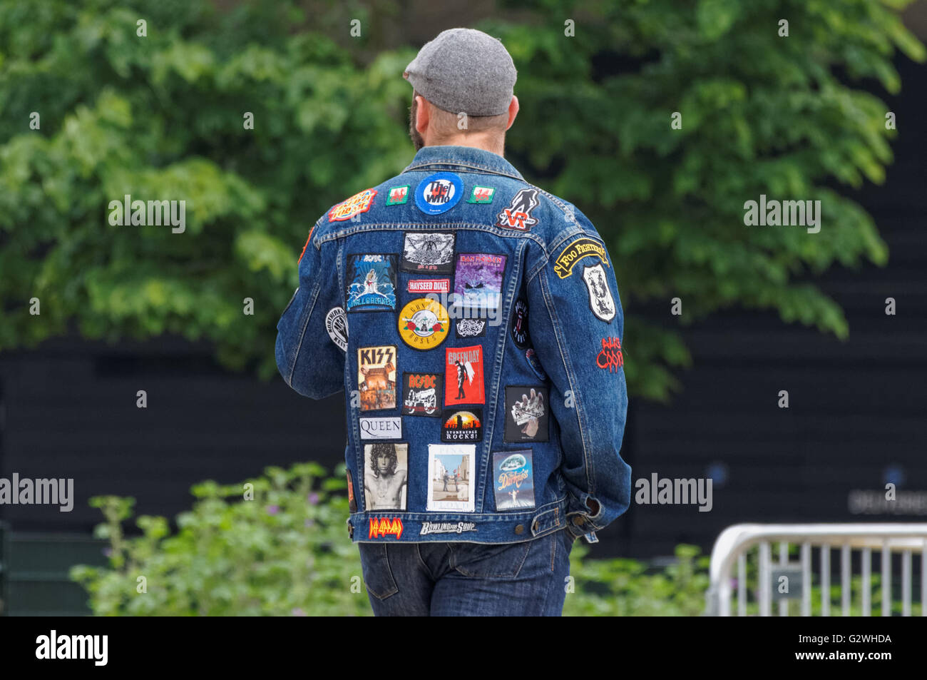 Badge on jacket hi-res stock photography and images - Alamy