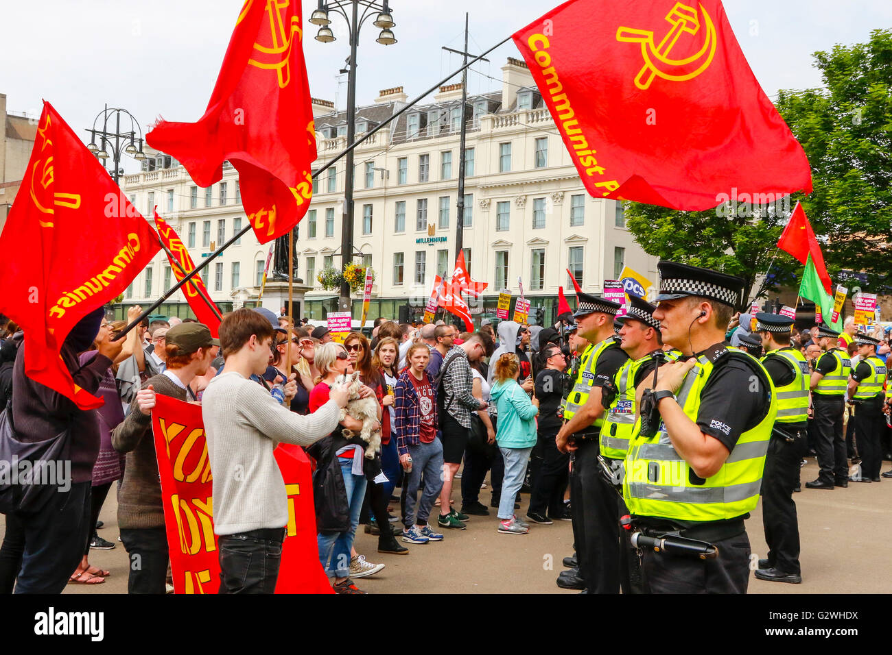 Police glasgow sdl hi-res stock photography and images - Alamy