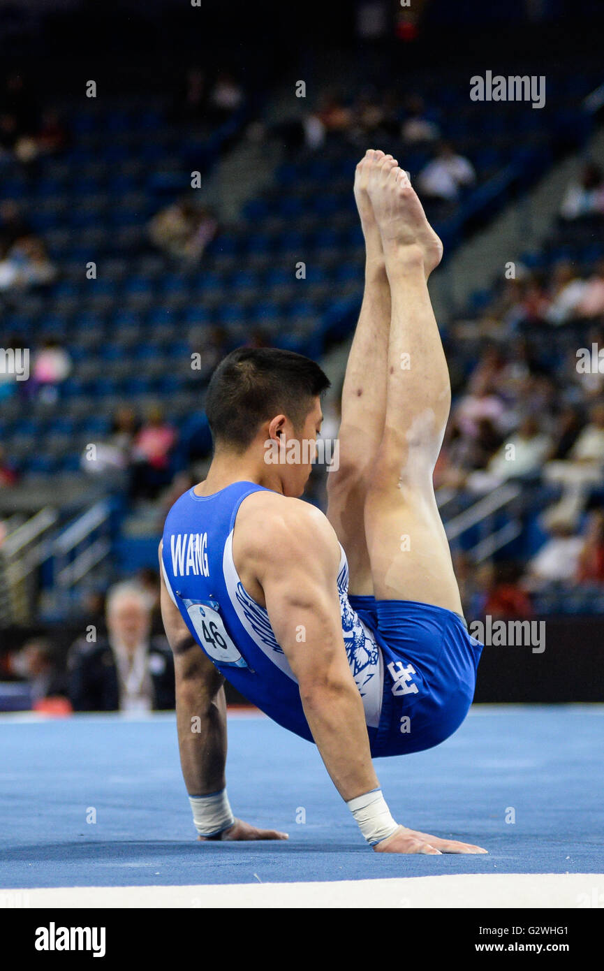 Hartford, Connecticut, USA. 3rd June, 2016. TIMOTHY WANG from the Air ...