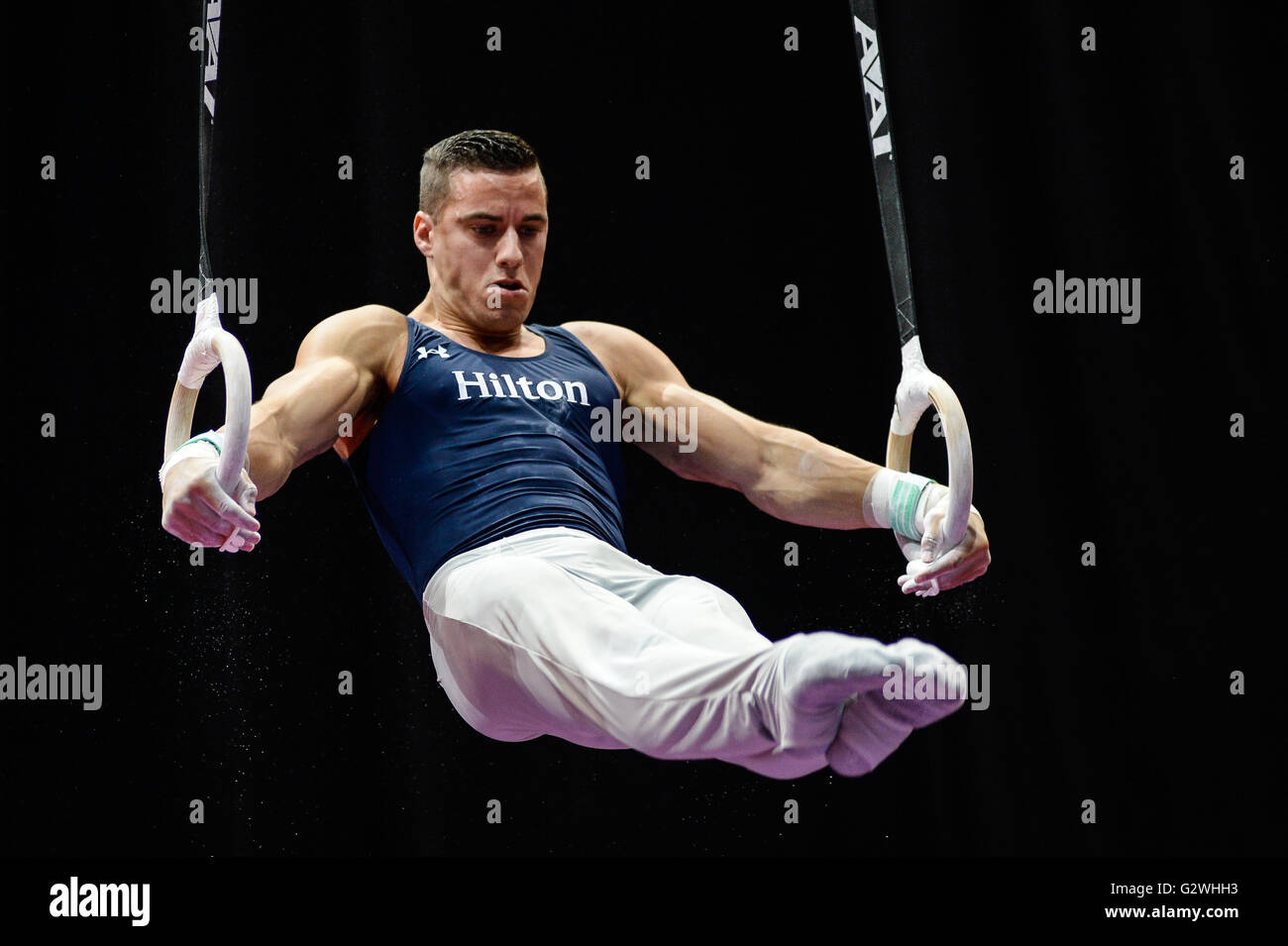 Hartford, Connecticut, USA. 3rd June, 2016. JAKE DALTON competes on the ...