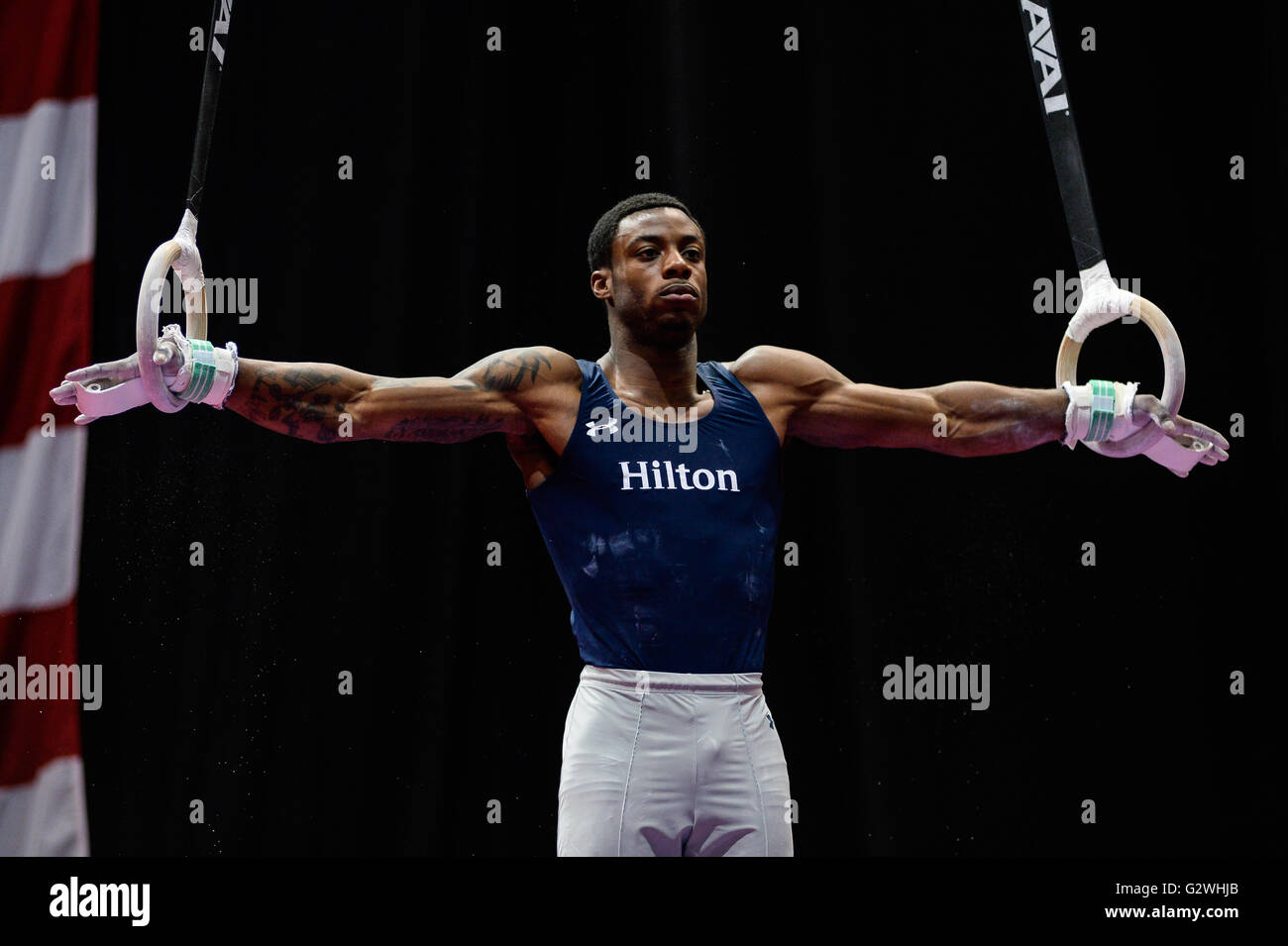 Hartford, Connecticut, USA. 3rd June, 2016. MARVIN KIMBLE competes on ...