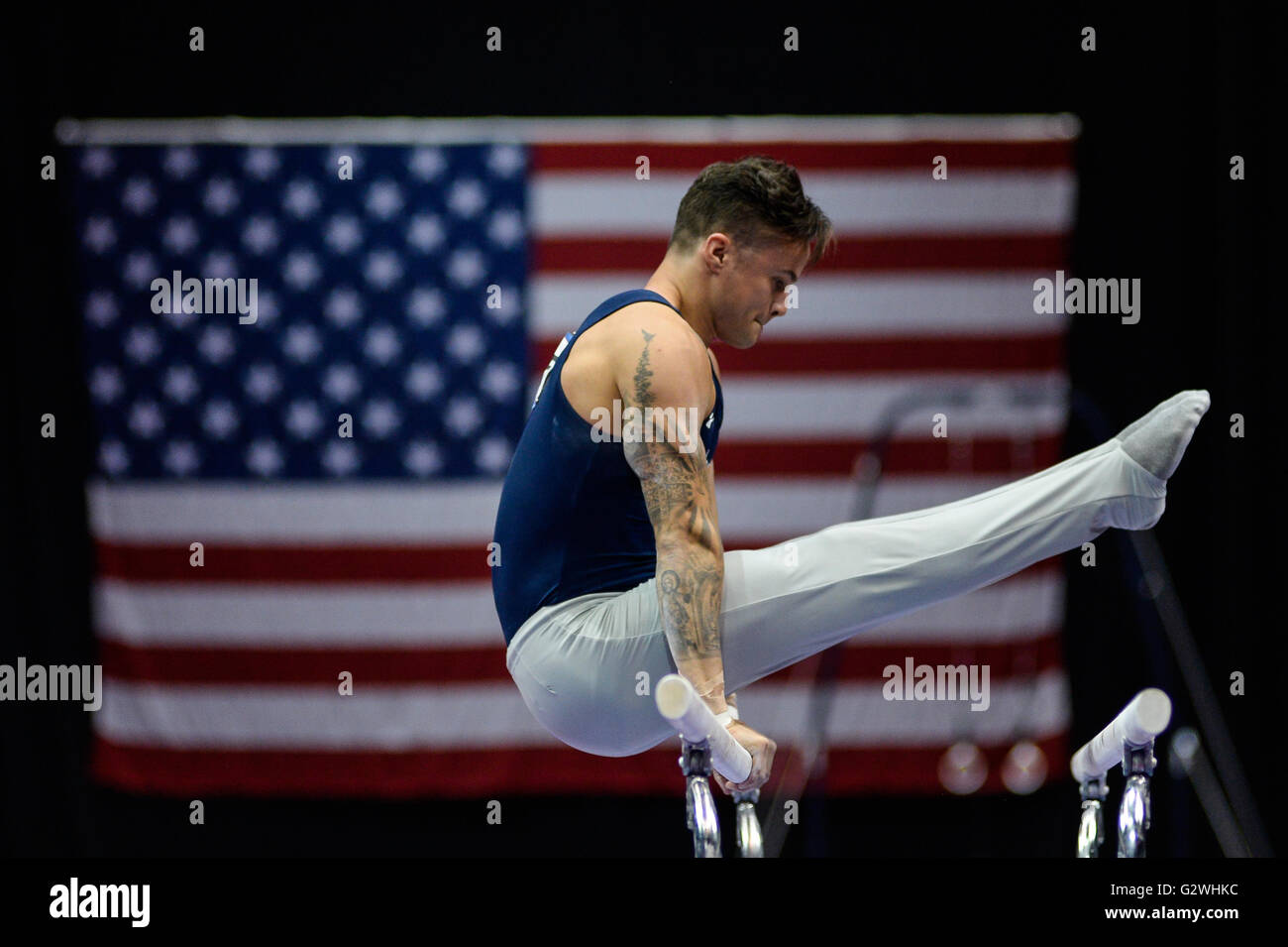 Hartford, Connecticut, USA. 3rd June, 2016. PAUL RUGGERI competes on ...