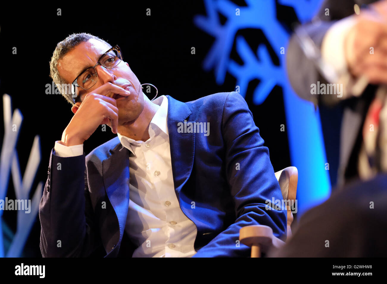Bbc economics editor hay festival hi-res stock photography and images ...