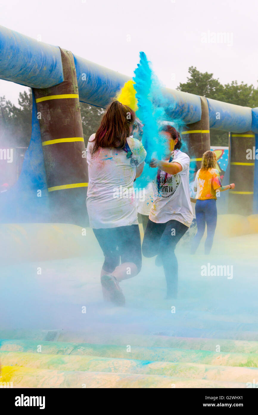 Color obstacle rush hi-res stock photography and images - Alamy