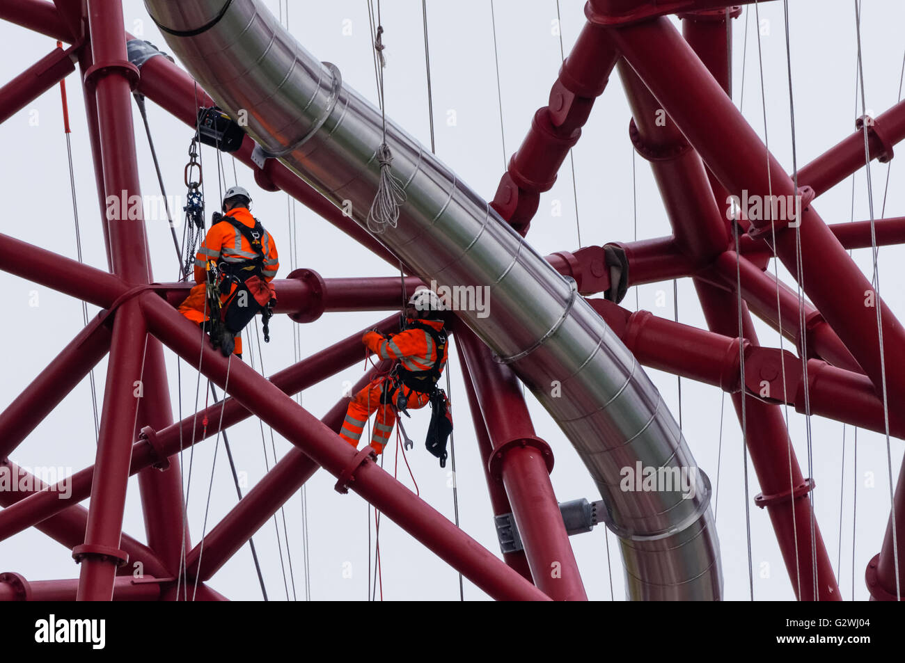 Arcelormittal orbit slide hi-res stock photography and images - Alamy