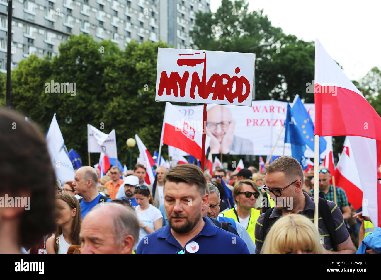 Tens of thousands of people celebrated the; 27th anniversary of the ...