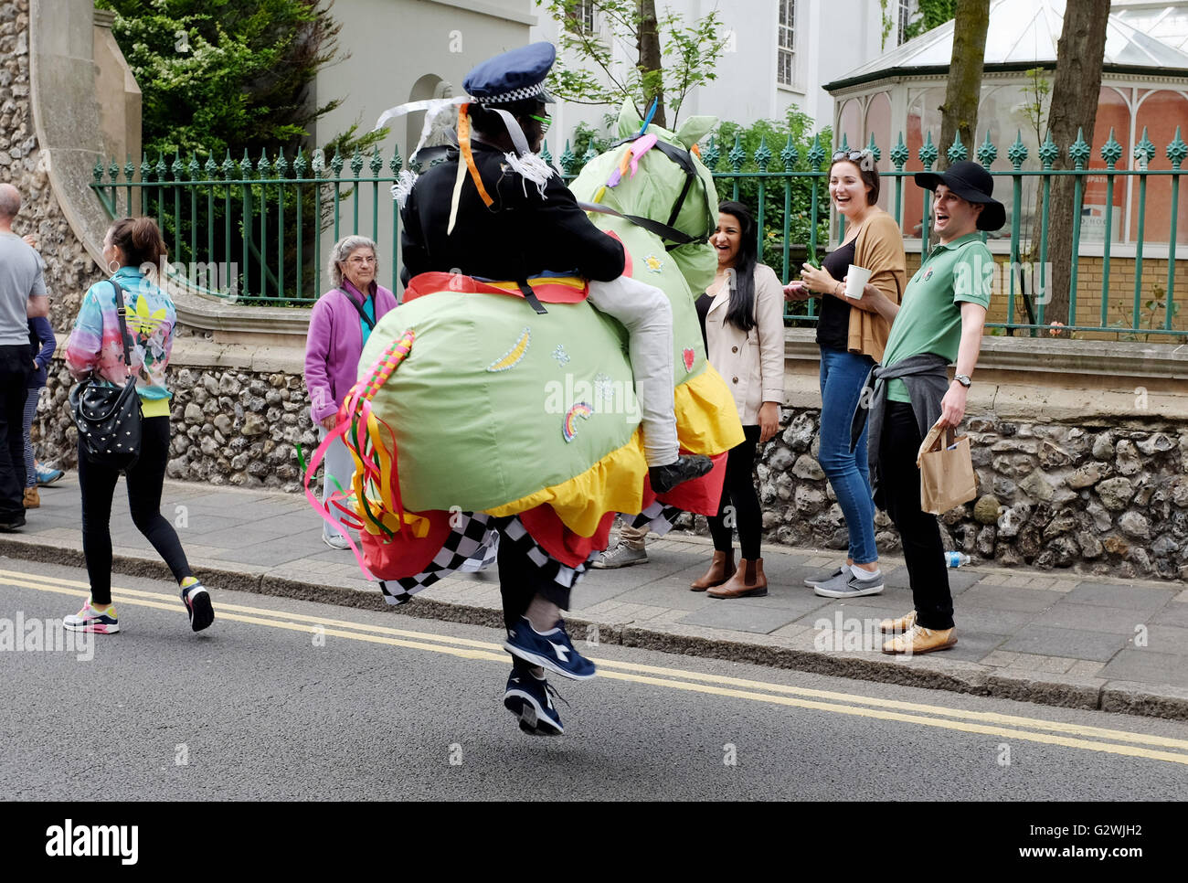 Kemptown carnival brighton hi-res stock photography and images - Alamy