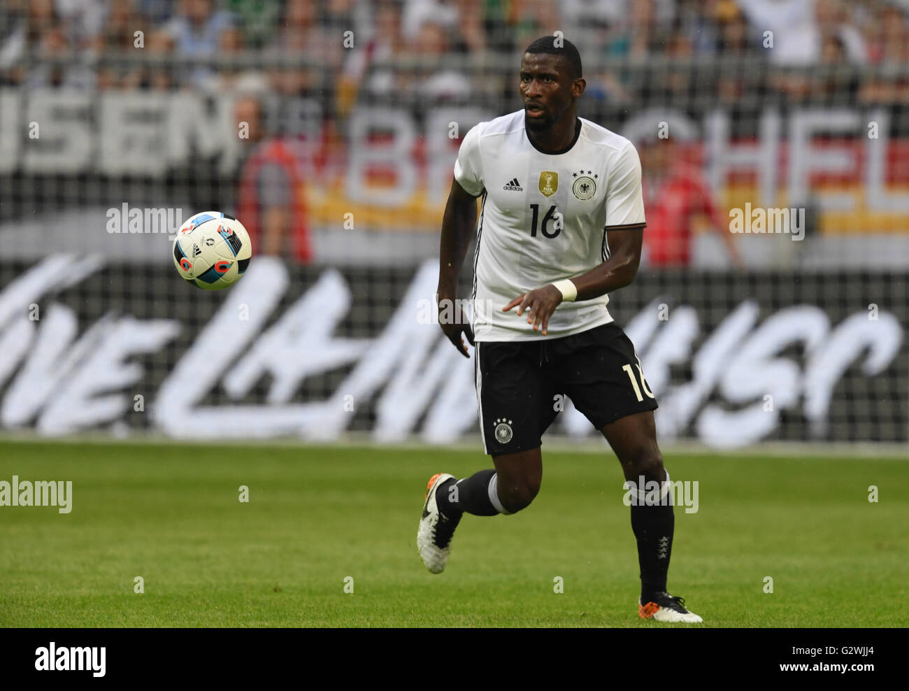 Gelsenkirchen, Germany. 04th June, 2016. Germany's Antonio Ruediger in ...