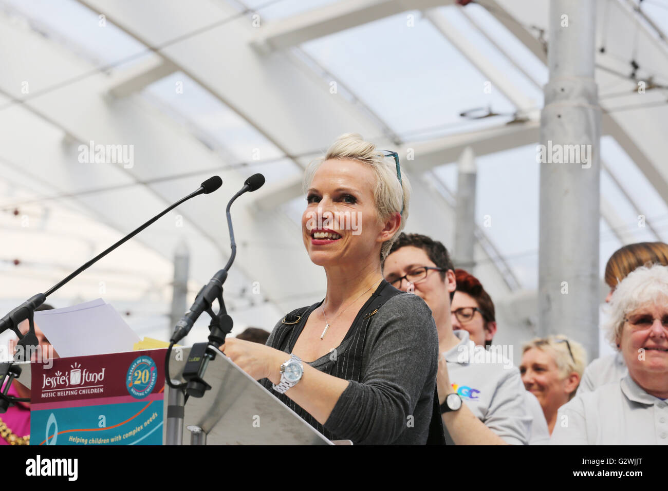 Manchester, UK. 04th June, 2016. Sue Devaney an actress who worked with ...