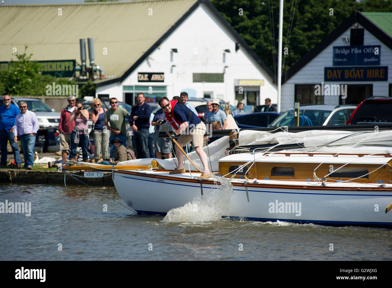 Potter Heigham, England, UK. 4th, June, 2016. Three Rivers Race is a ...