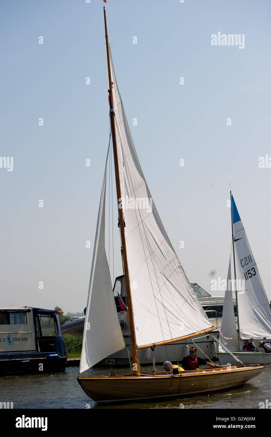 Potter Heigham, England, UK. 4th, June, 2016. Three Rivers Race is a ...