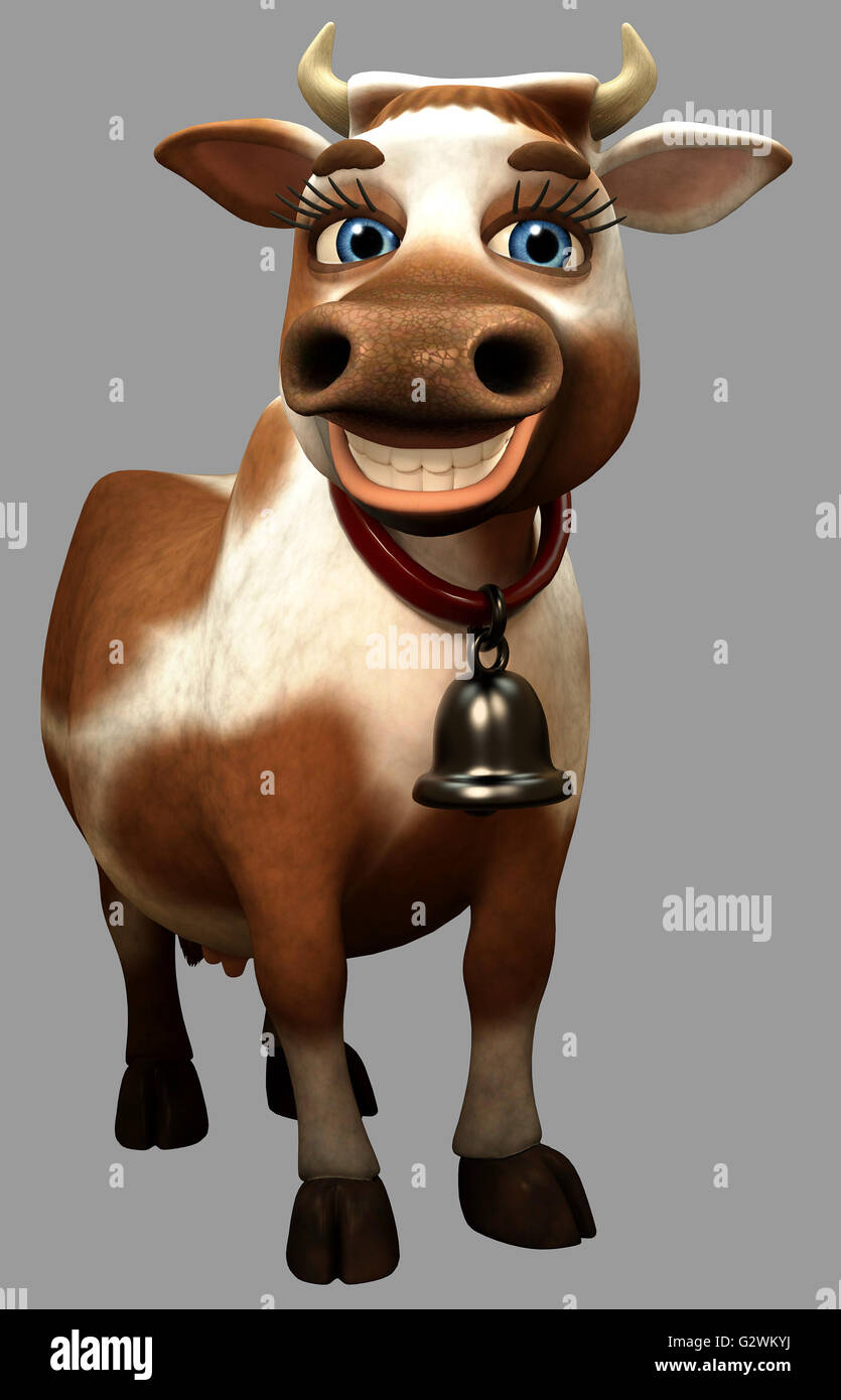 Cow Animation 3d