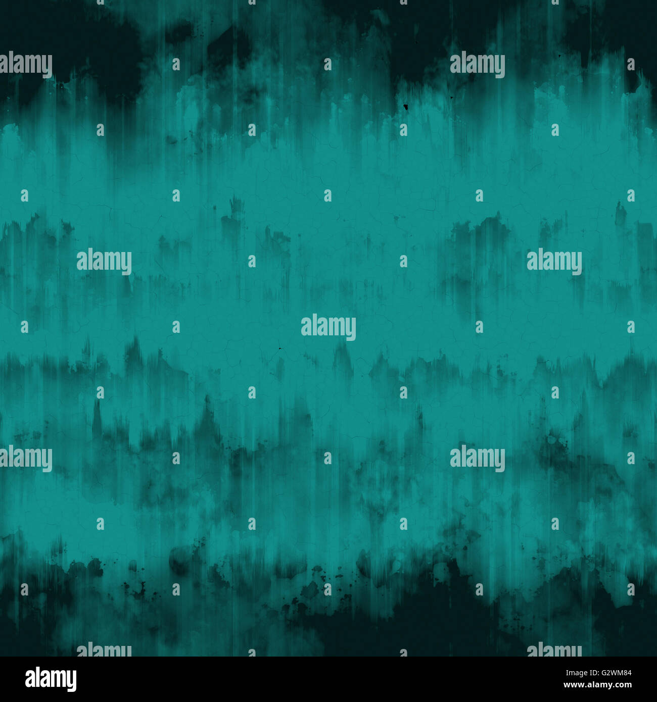 Teal blue abstract grunge surface texture background with uneven dark ...