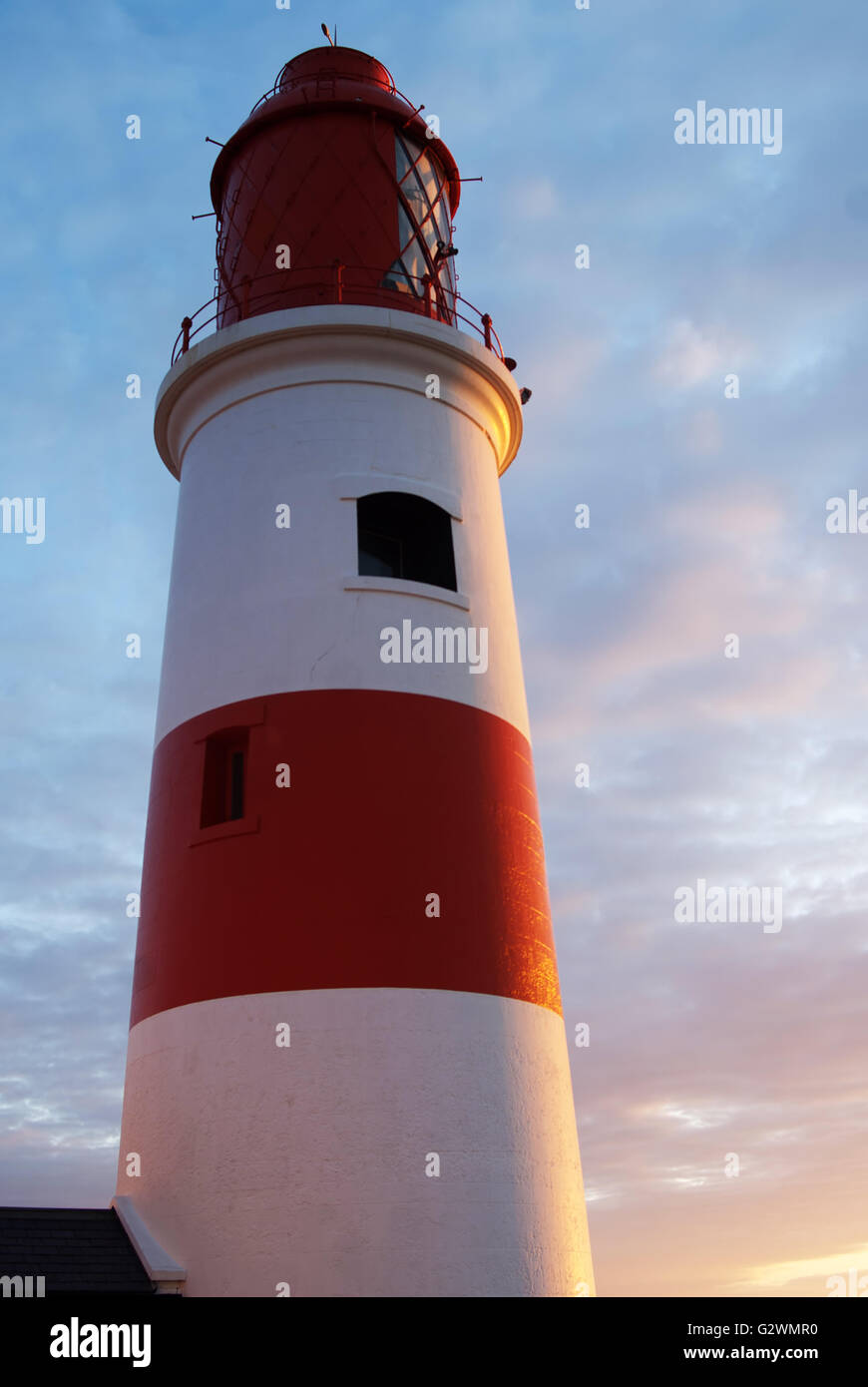 Souter Lighthouse at dawn Stock Photo - Alamy