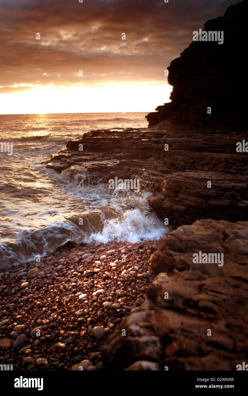 Marsden bay / The Leas, South Shields Stock Photo - Alamy