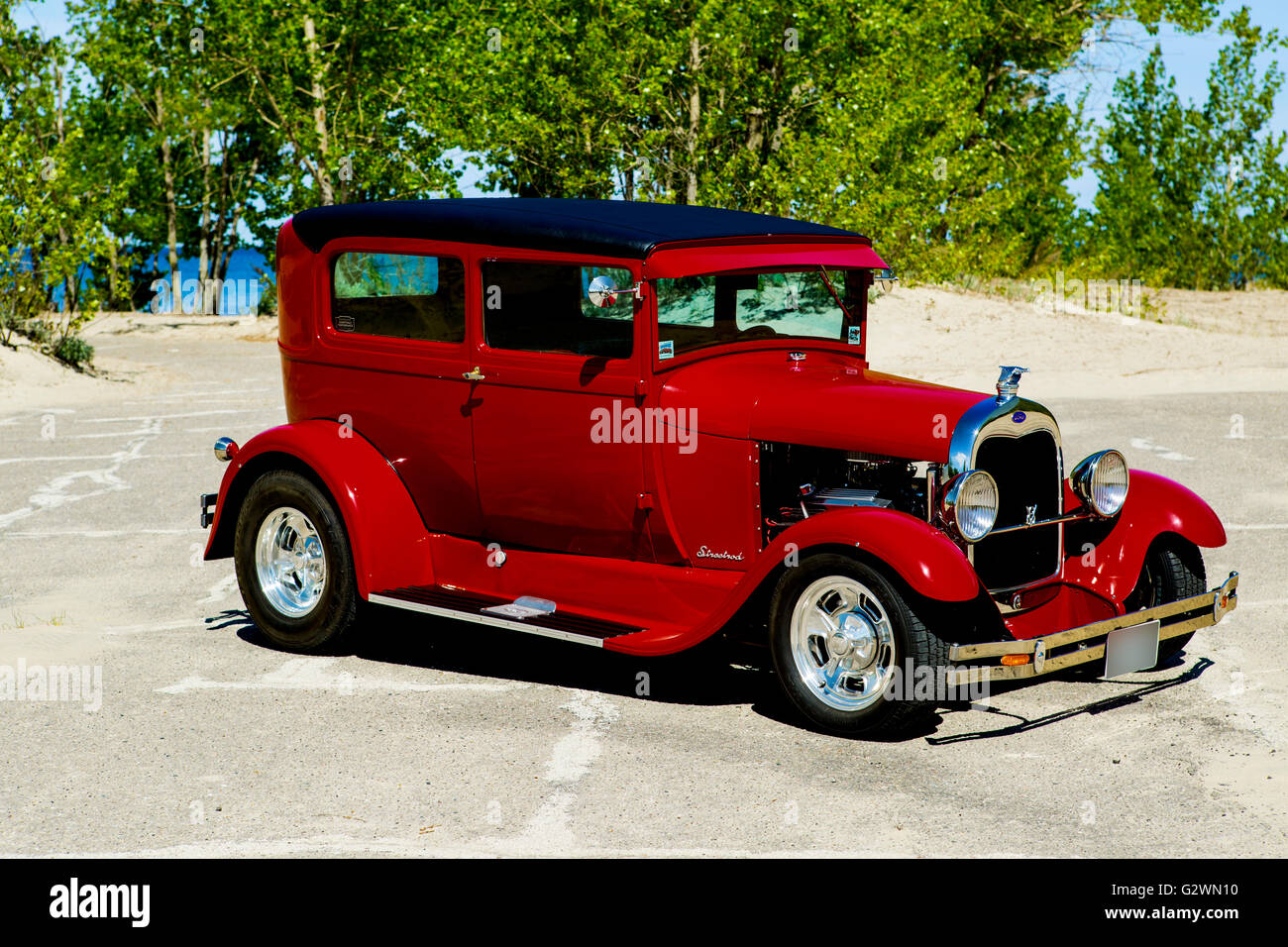 1928 Custom Ford Model A Stock Photo - Alamy
