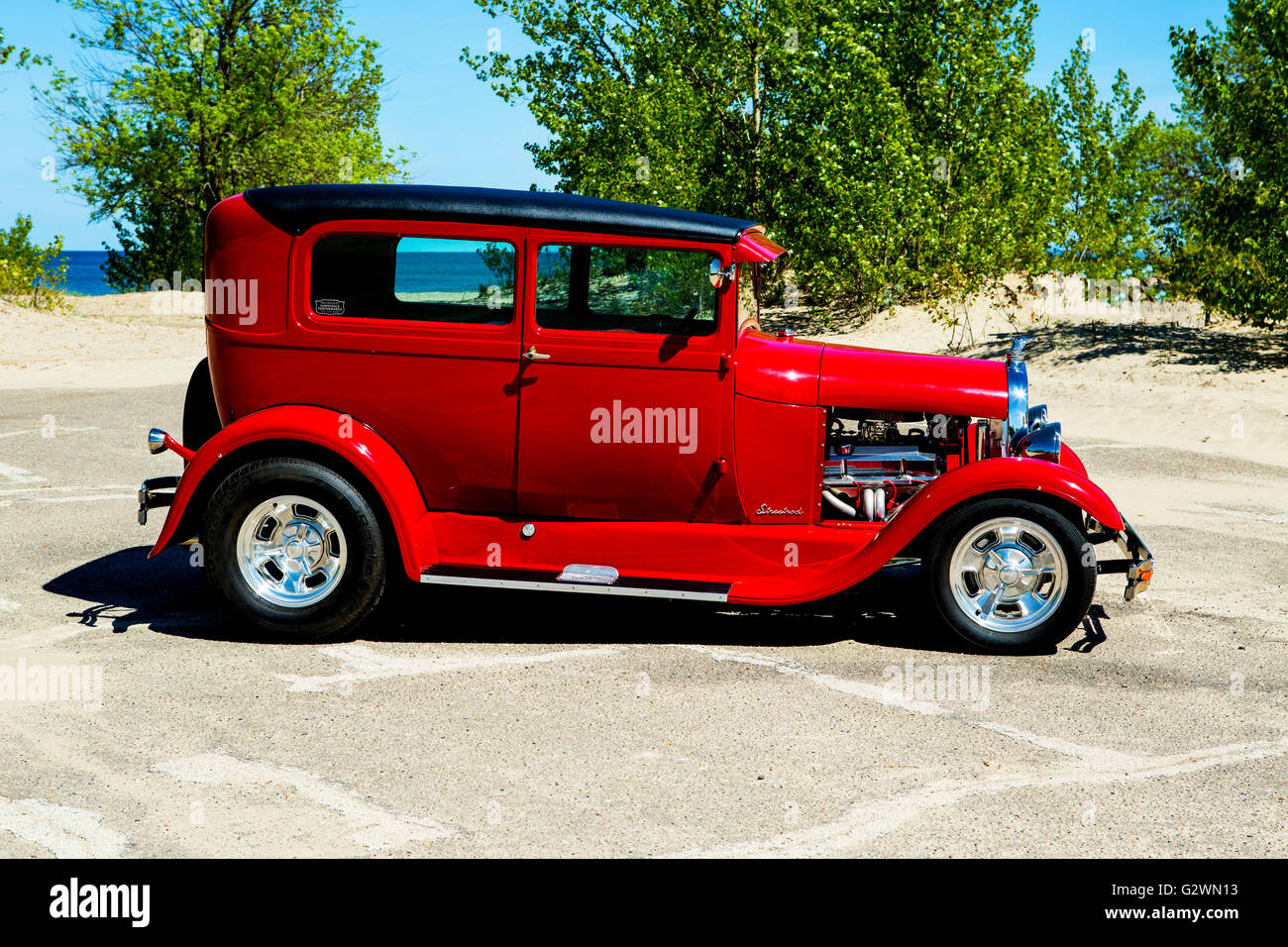 1928 ford model a custom hot rod hi-res stock photography and images ...