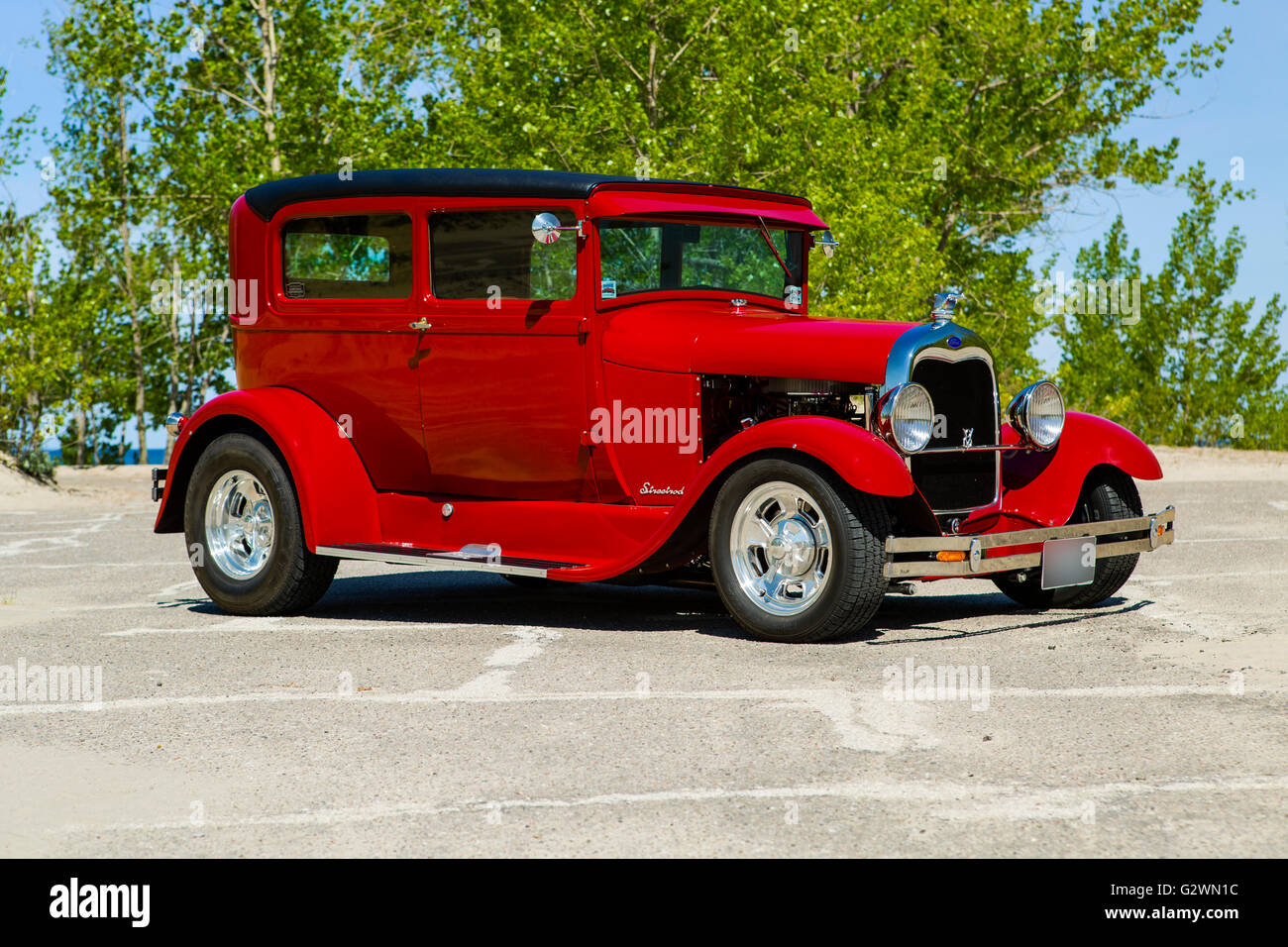 1928 Custom Ford Model A Stock Photo - Alamy
