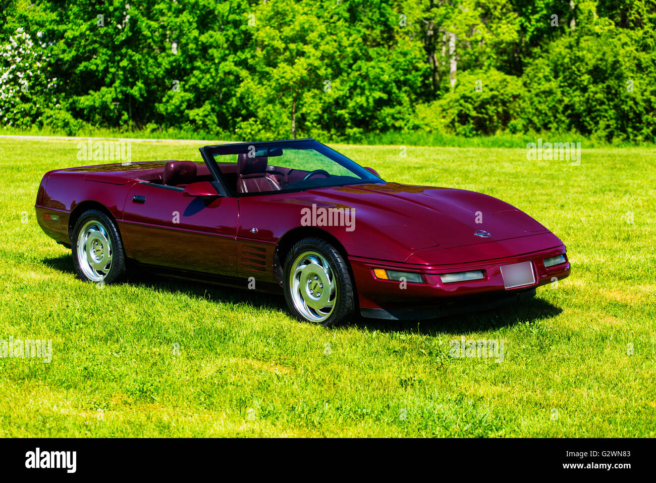 1993 Chevrolet Corvette Stock Photo - Alamy
