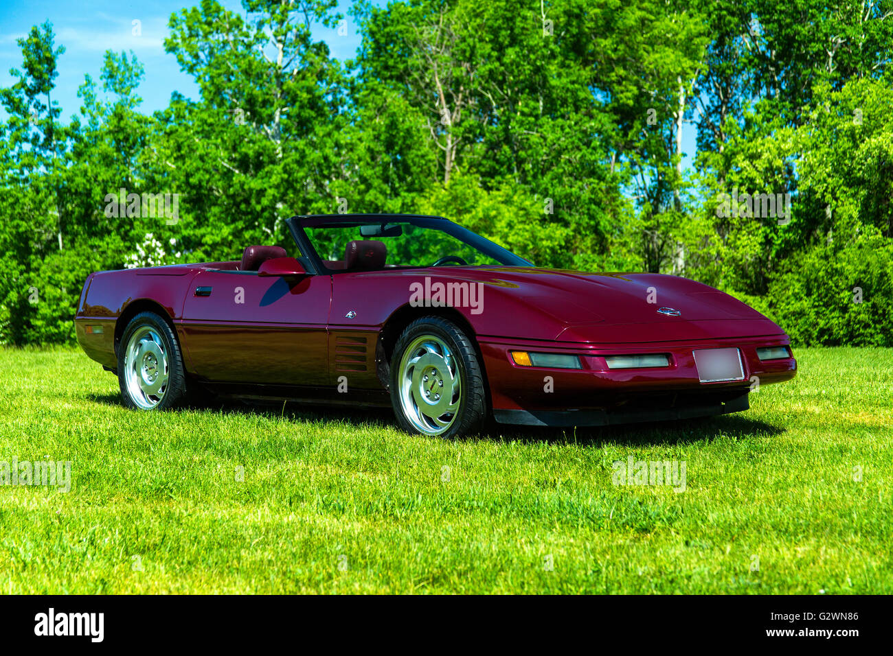 1993 Chevrolet Corvette Stock Photo - Alamy