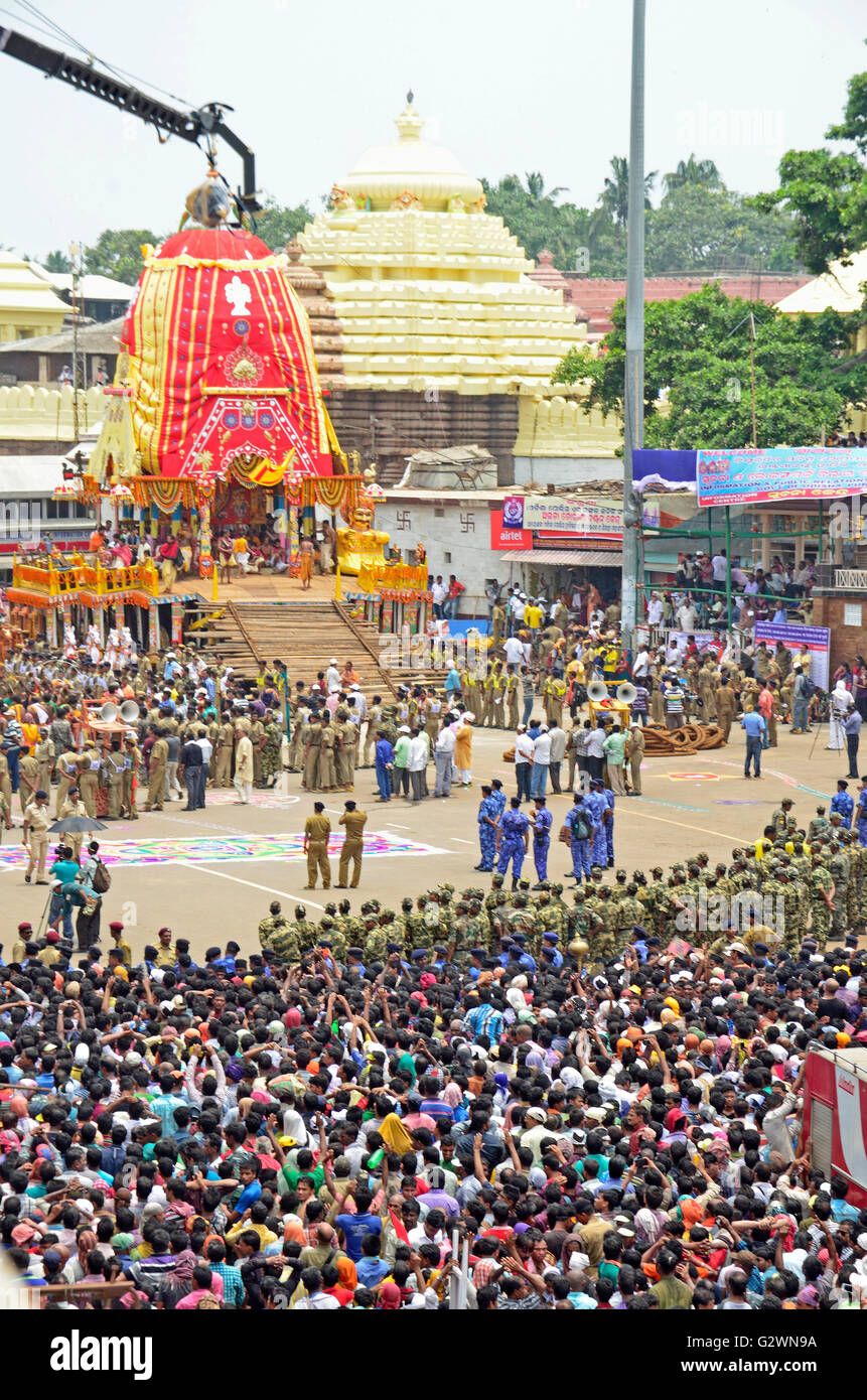 Rathyatra festival, Puri, Orissa Stock Photo - Alamy