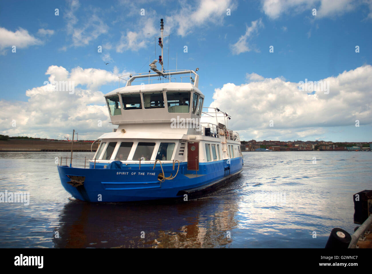 Tyne Ferry at South Shields terminal Stock Photo - Alamy