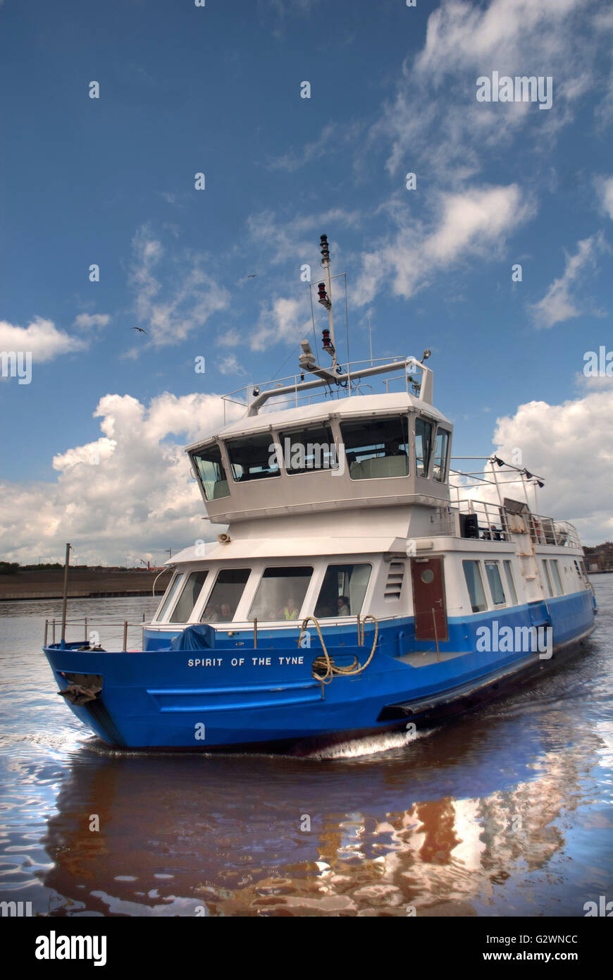 Tyne Ferry at South Shields terminal Stock Photo - Alamy