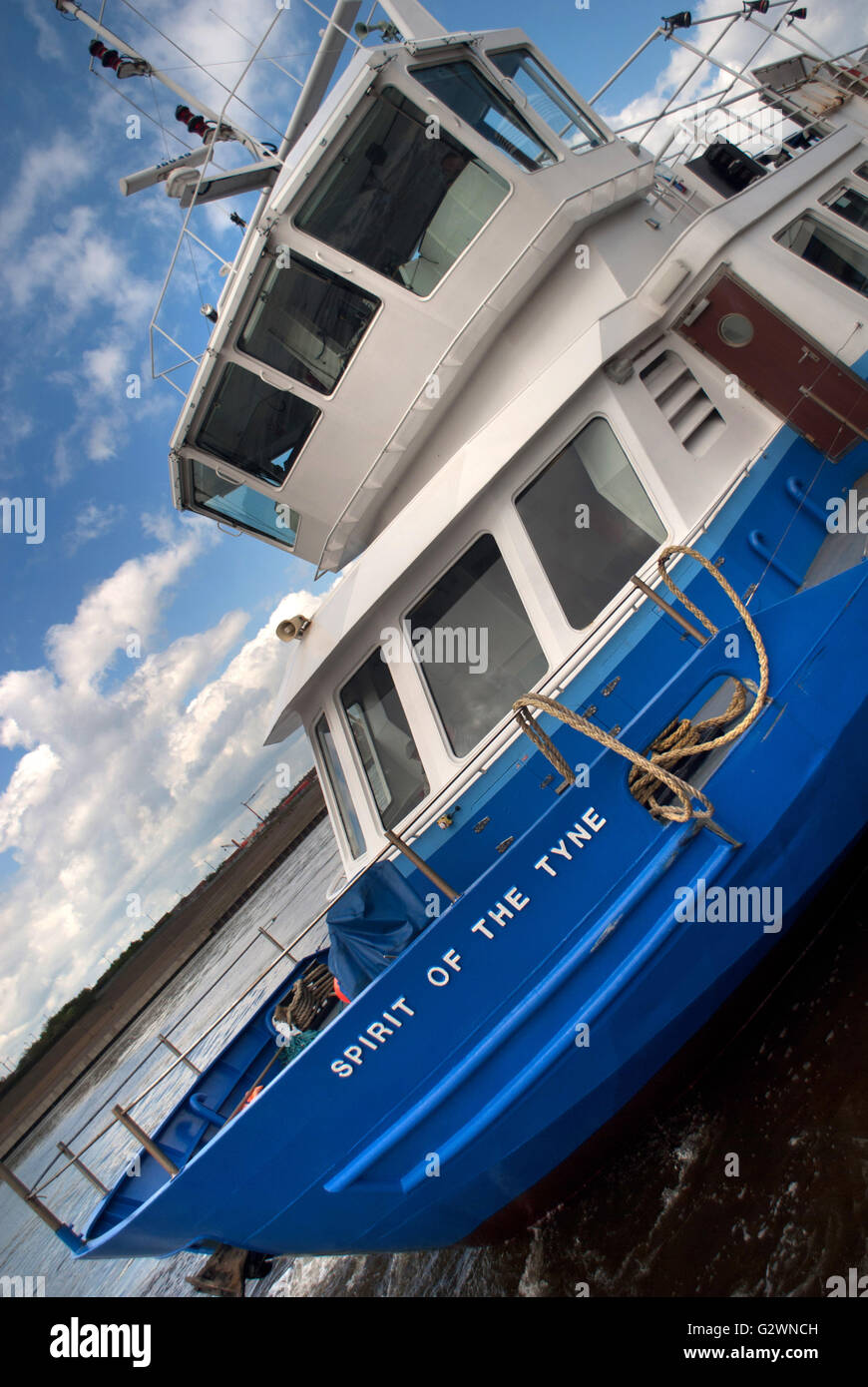 Tyne Ferry at South Shields terminal Stock Photo - Alamy