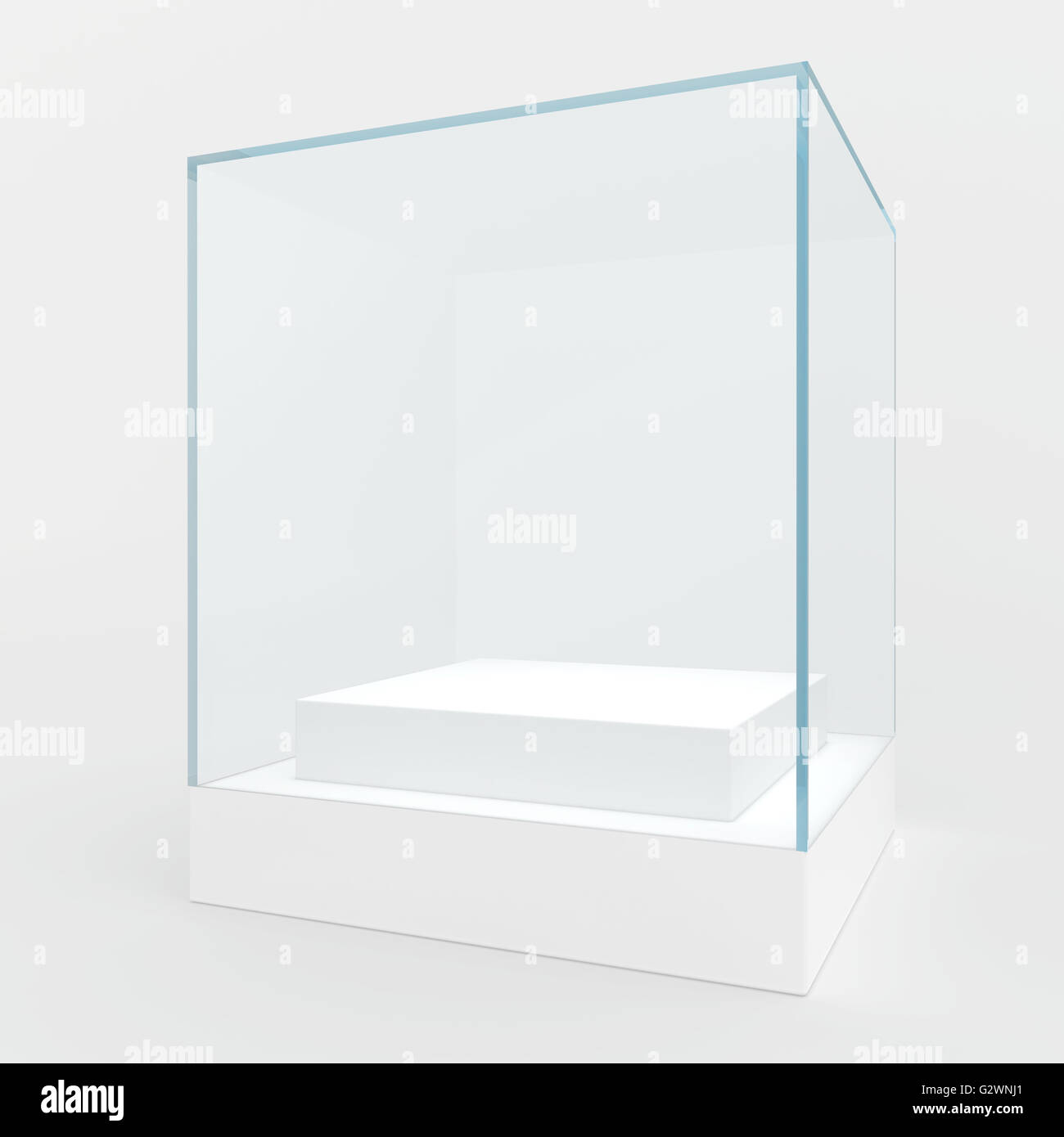 Empty museum display case hi-res stock photography and images - Alamy