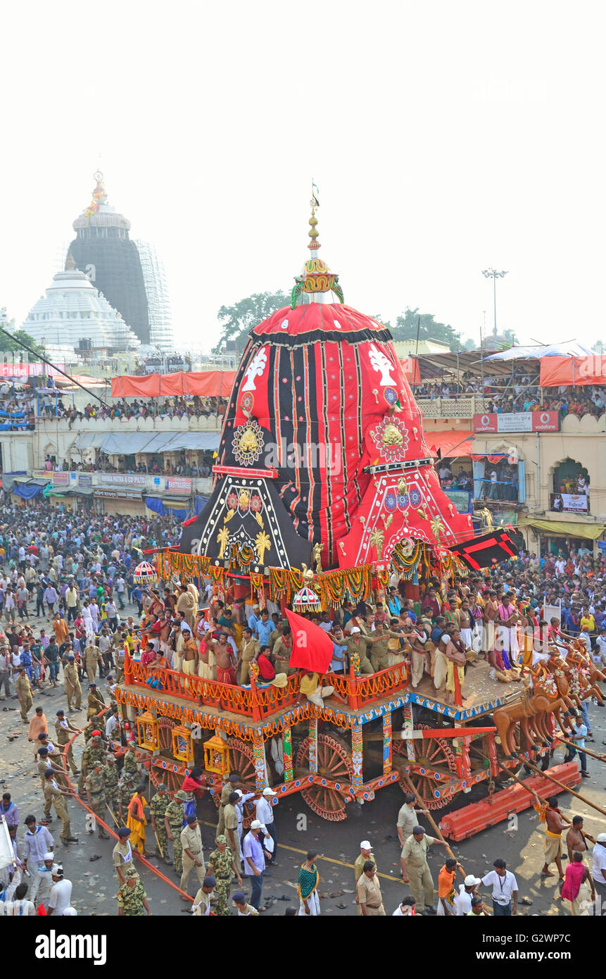 Rathyatra festival, Puri, Orissa Stock Photo - Alamy