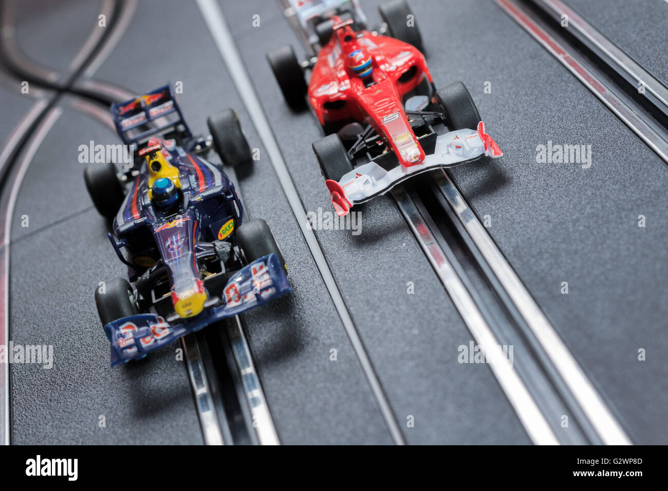 Slot car racing track hi-res stock photography and images - Alamy