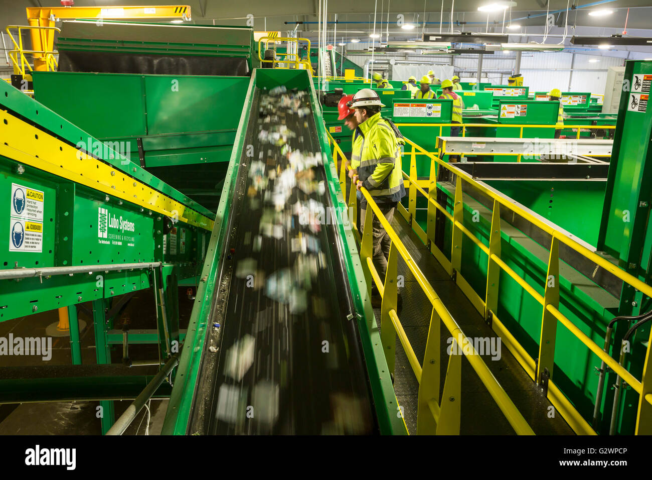 Southfield, Michigan - The ReCommunity materials recovery facility ...