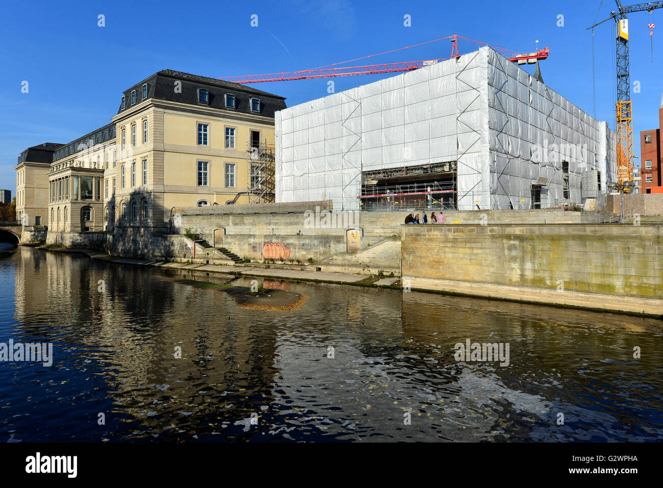 04.01.2016, Hannover, Lower Saxony, Germany - Reconstruction of the ...