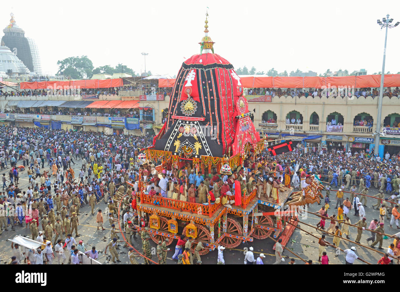 Rathyatra festival, Puri, Orissa Stock Photo - Alamy