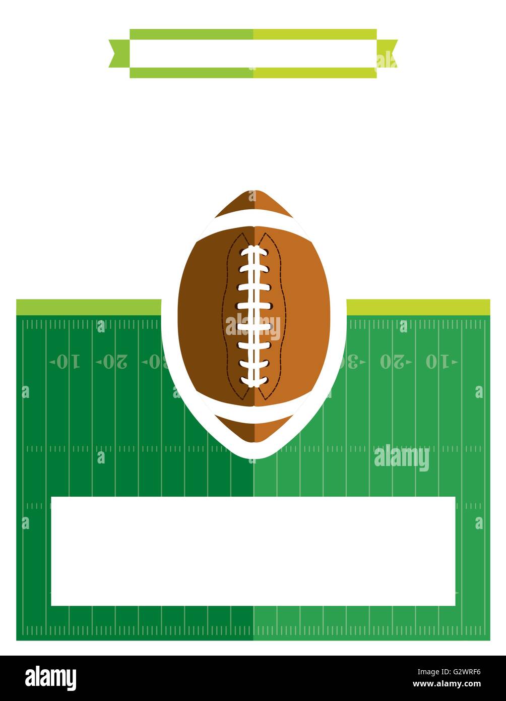 A template flyer background for an American football game. Vector EPS ...