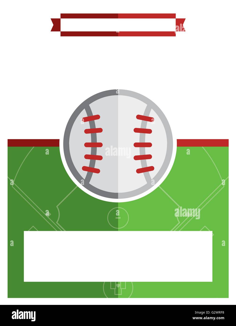 A template flyer background for a baseball game. Vector EPS 10 ...
