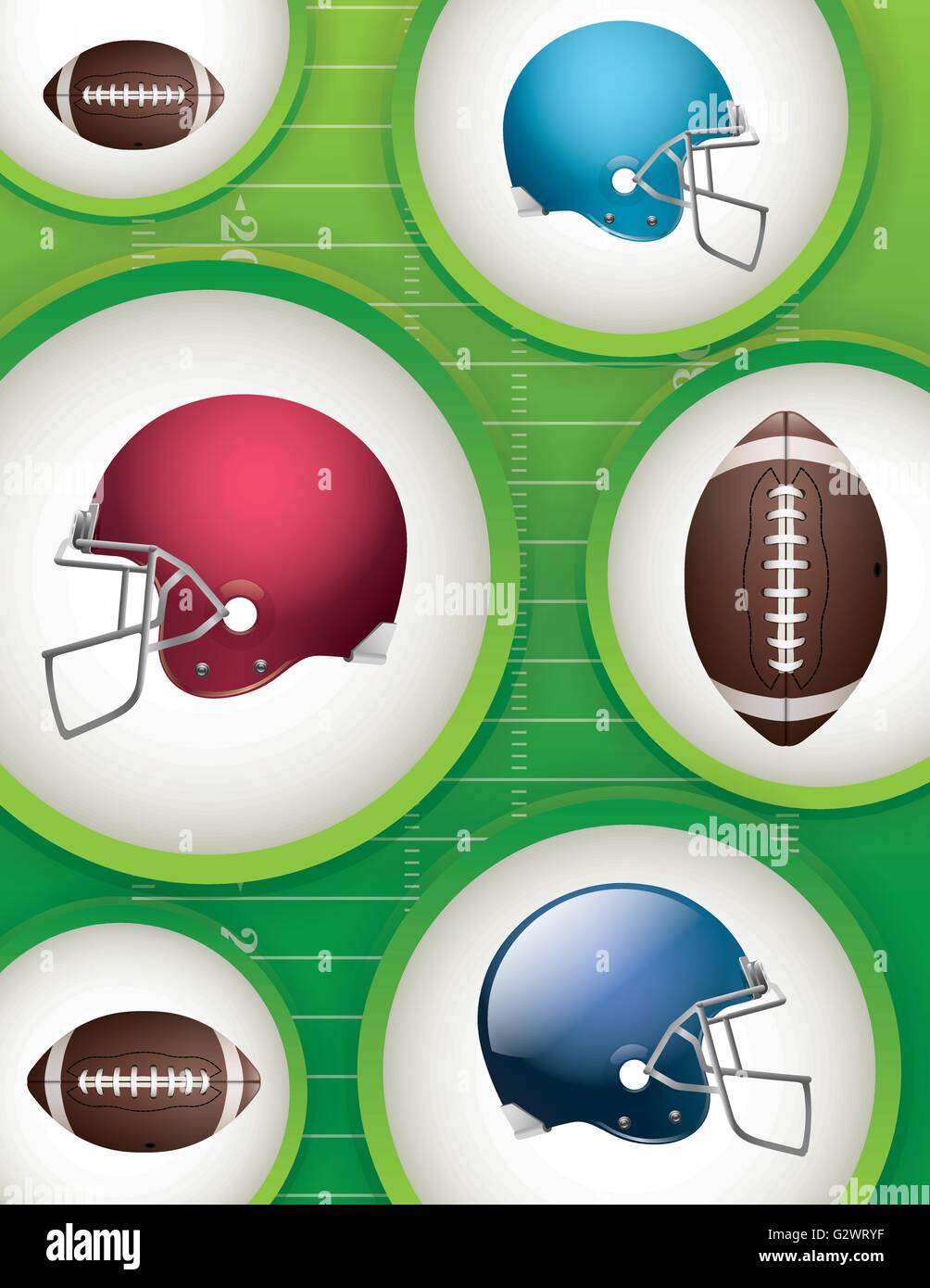 American football background. Vector EPS 10 available. EPS file ...